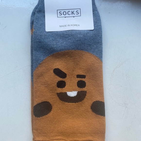 bt21 | Accessories | Bts Bt2 Socks Shooky | Poshmark